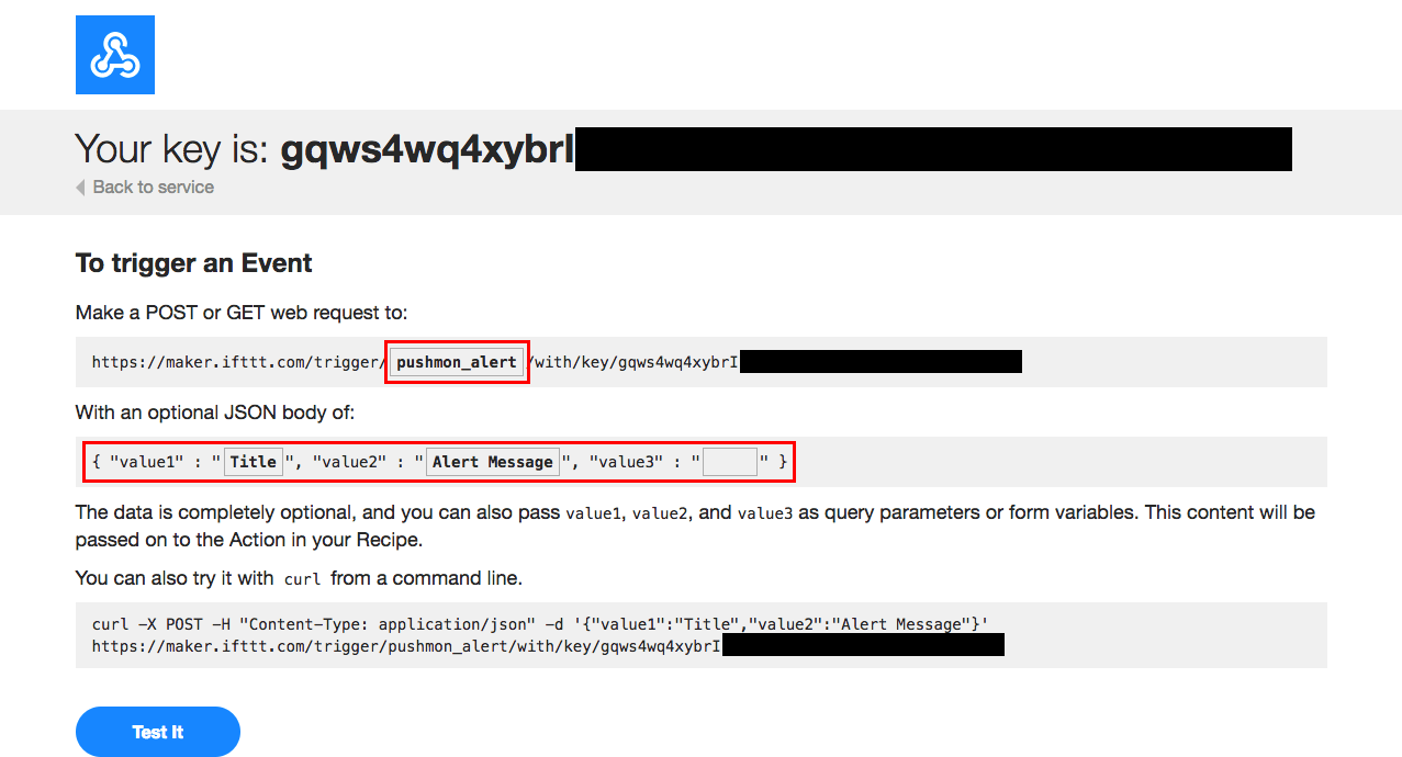 How to use IFTTT on PushMon - PushMon - Script, App, Batch & Cron Job Monitoring - Push Monitoring